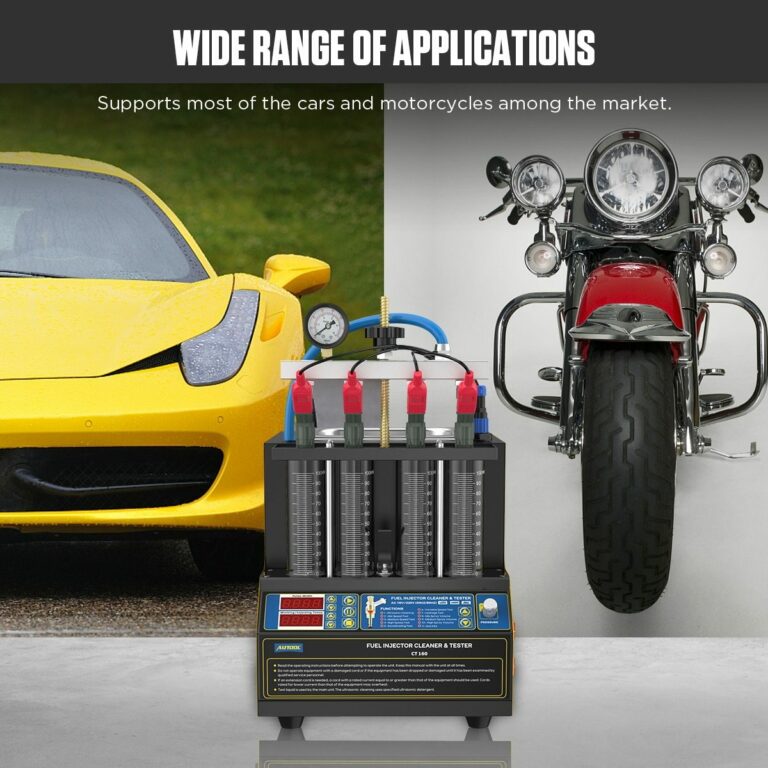 AUTOOL CT160 Fuel Injector Tester & Heating Ultrasonic Cleaner Machine ...