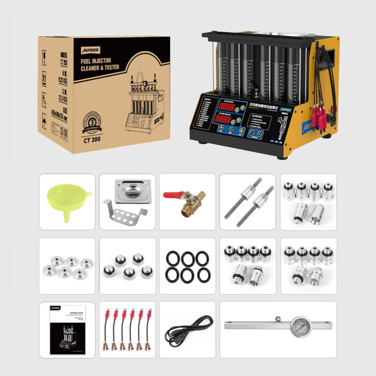 AUTOOL CT200 Injector Ultrasonic Cleaner & Tester For Automobiles And ...