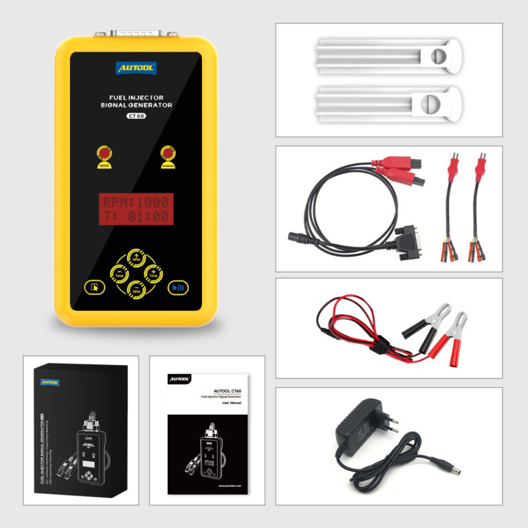 AUTOOL CT60 Fuel Injector Signal Generator Fuel Injector Super Pulse ...