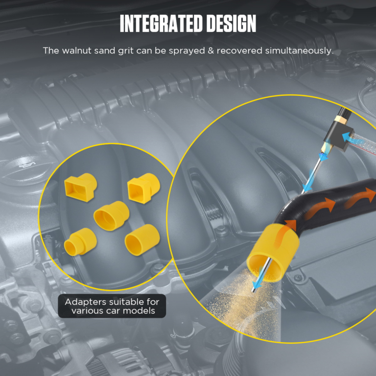 AUTOOL HTS558 Walnut Blaster Engine Cleaner