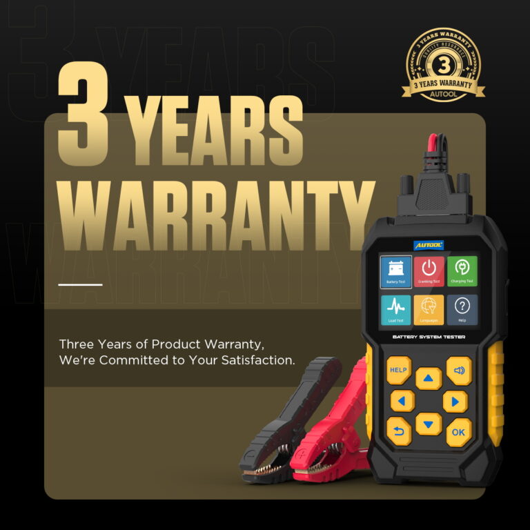 AUTOOL BT460 Car Battery Load Tester for 12V 24V