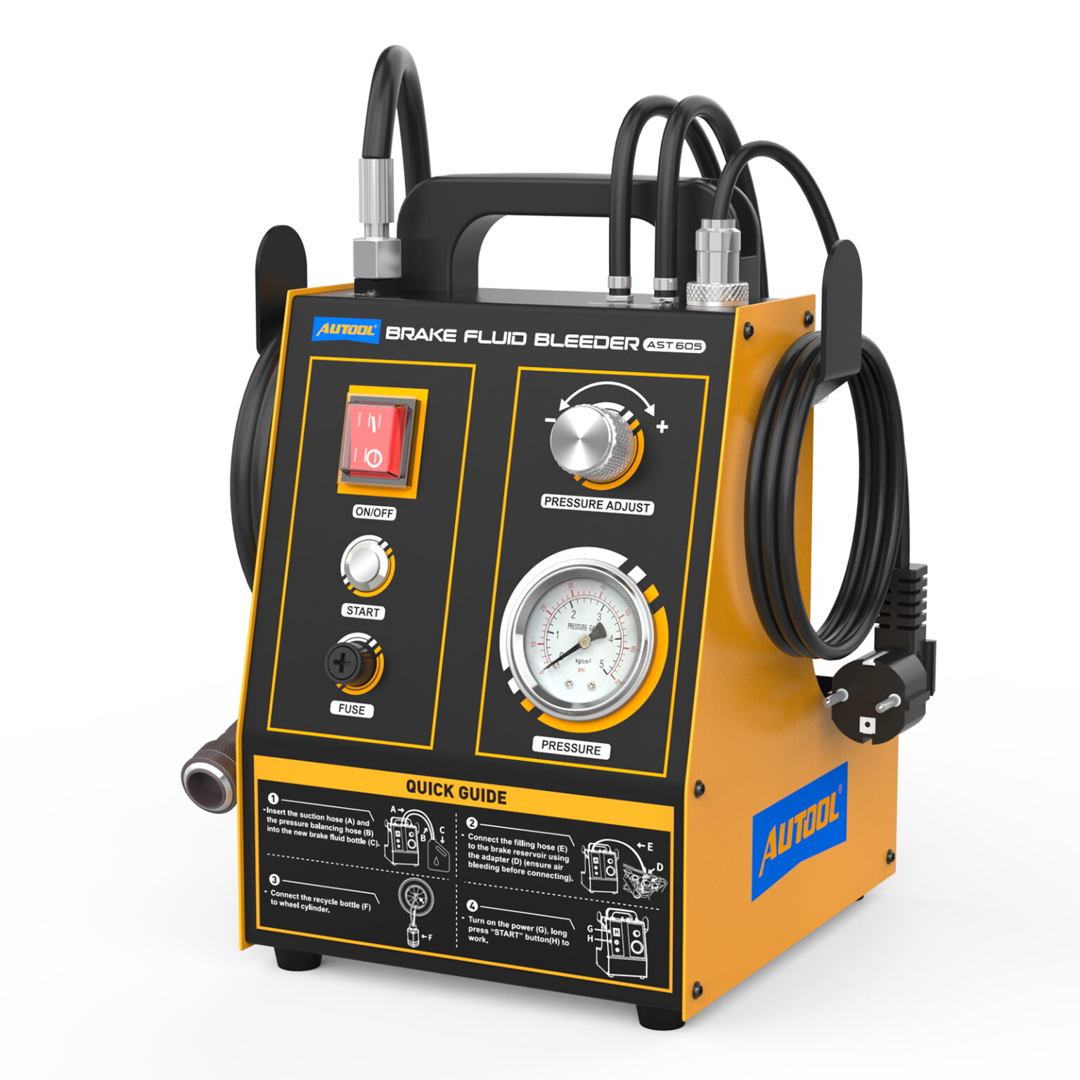 AUTOOL AST605 Car Pulsating Brake Fluid Exchanger