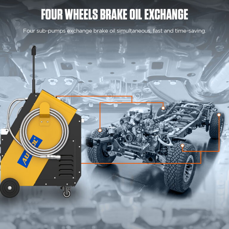 AUTOOL AST618 Pulsating Brake Fluid Exchanger Four-Wheel Oil Change