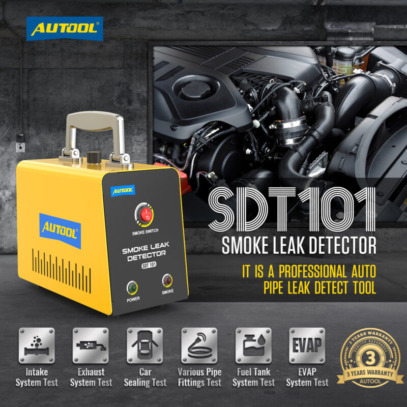 AUTOOL SDT101 Automotive Smoke Detector Machine For EVAP System - AUTOOL