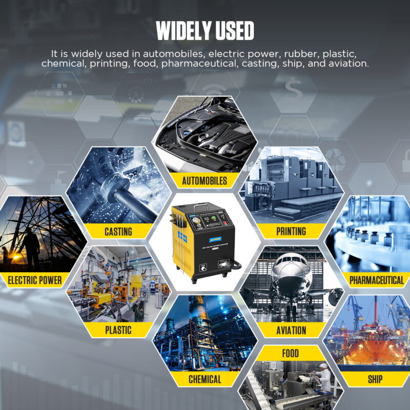 AUTOOL HTS705 Dry Ice Cleaning Machine Dry Ice Blaster - AUTOOL