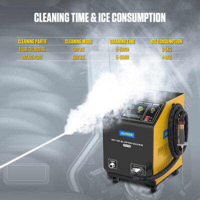 AUTOOL HTS705 Dry Ice Cleaning Machine Dry Ice Blaster - AUTOOL