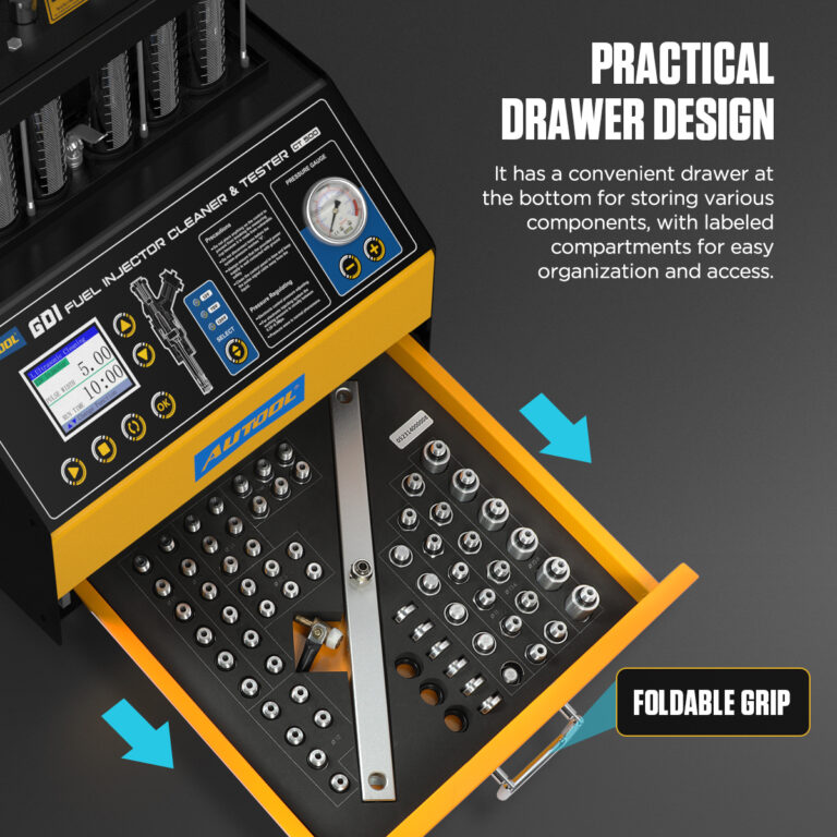 AUTOOL CT500 GDI EFI FEI Fuel Injector Cleaner & Tester - AUTOOL