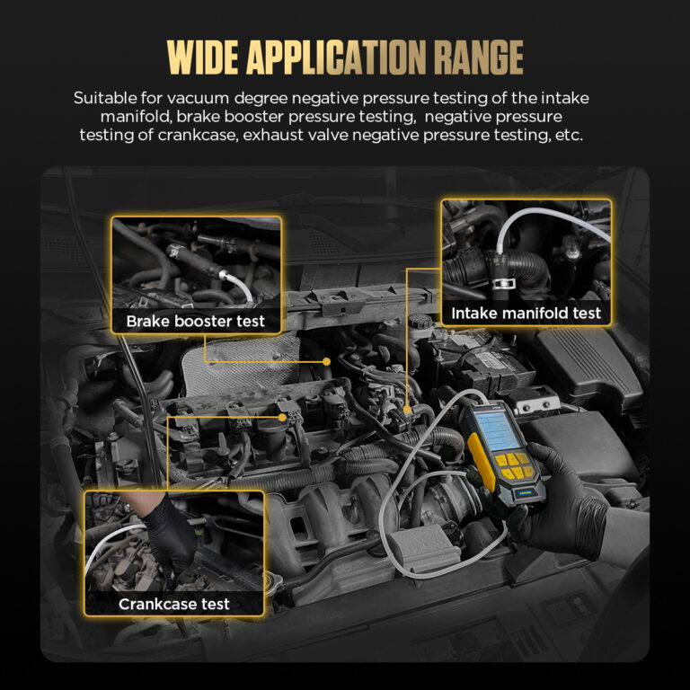 AUTOOL PT520 Differential Pressure Gauge Digital Manometer - AUTOOL