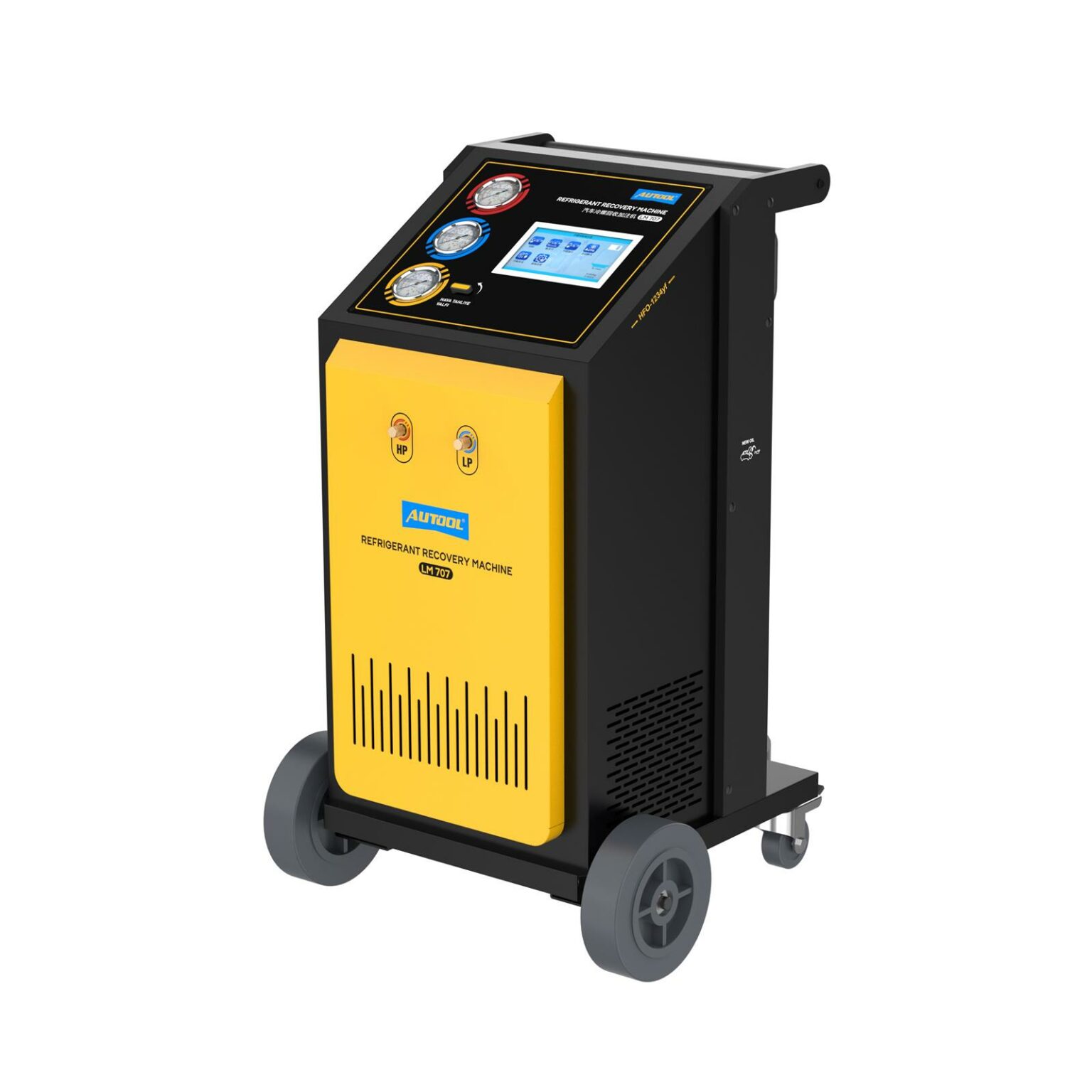 AUTOOL LM707 AC Refrigerant Recovery Machine-High-Precision Refrigerant Recovery And Filling ...