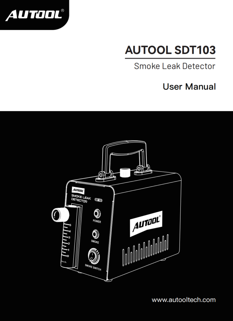 AUTOMOTIVE SMOKE MACHINE - AUTOOL