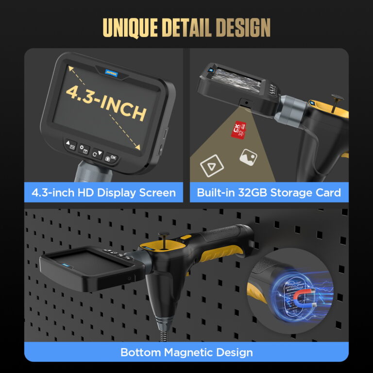 AUTOOL SVB308 Car Inspection Camera Articulating Borescope