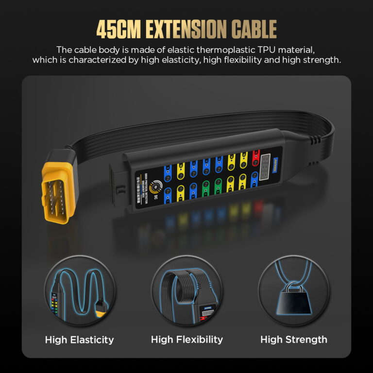 AUTOOL OBD2 Breakout Box Protocol Detector Upgraded Version - AUTOOL