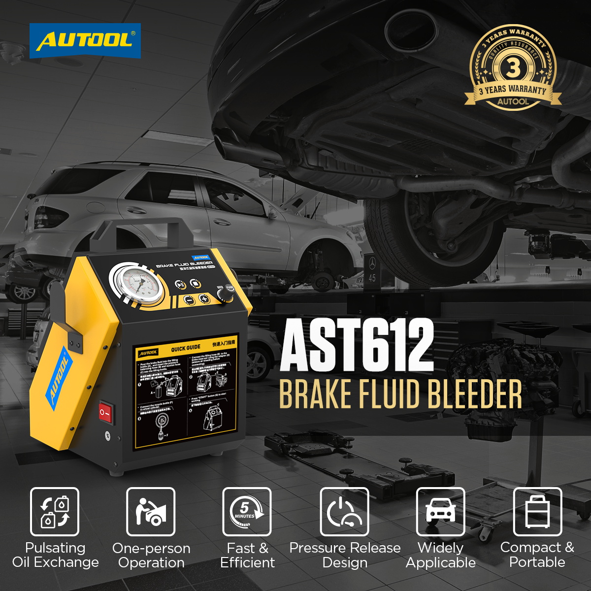 AST612 brake fluid exchanger Details: New Features Advantages and Old ...
