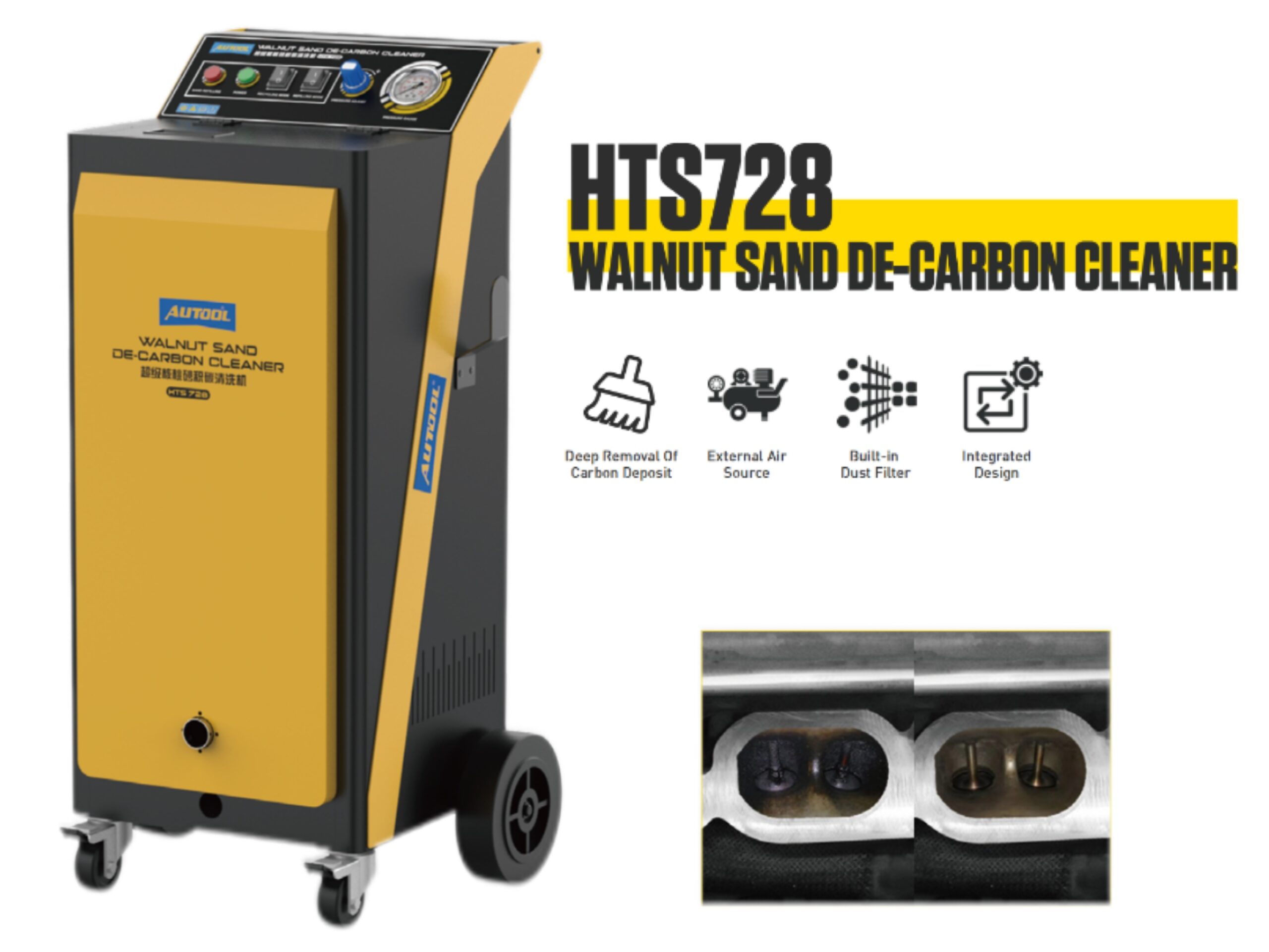 AUTOOL Super Walnut Sand De-Carbon Cleaning Machine- What do you know?