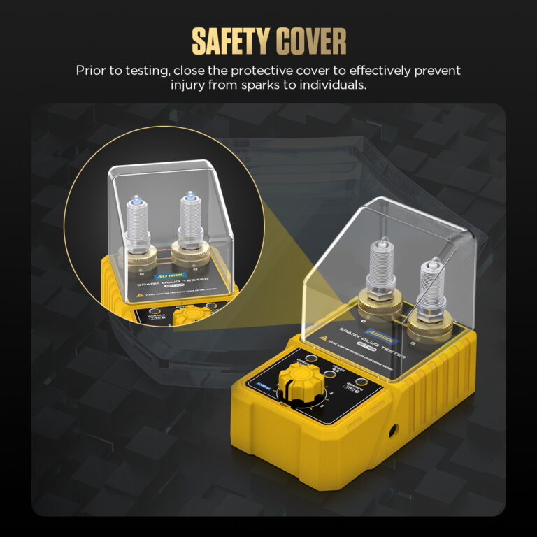 AUTOOL SPT105 Spark Plug Tester Tool Adjustable Spark Tester - AUTOOL