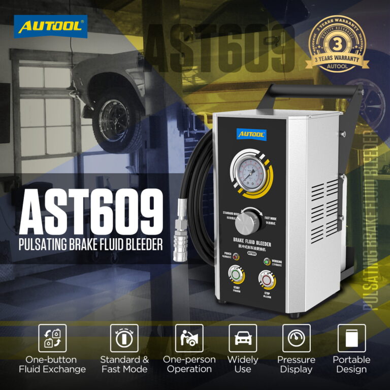 AUTOOL AST609 Car Pulsating Brake Fluid Changer - AUTOOL