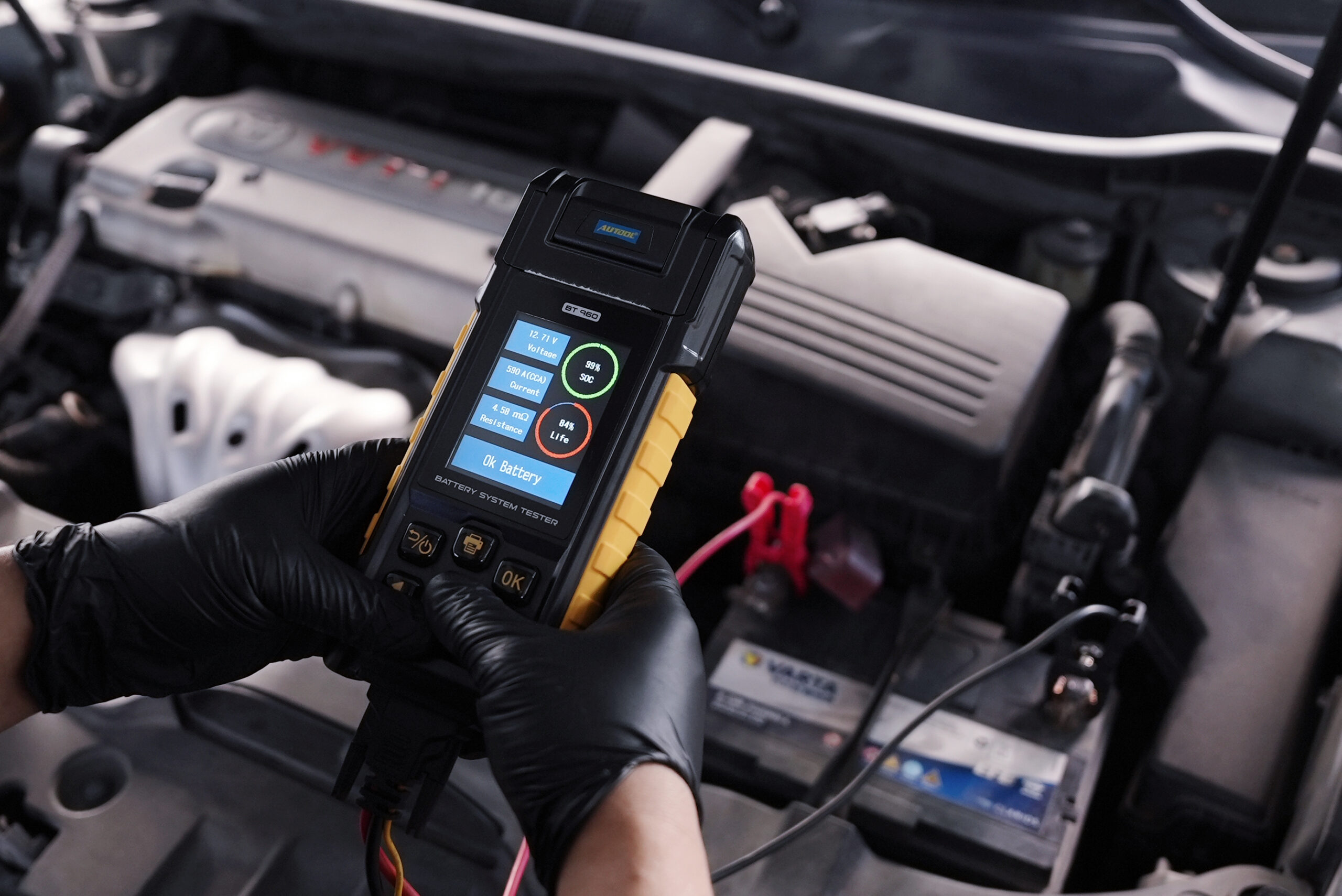 AUTOOL BT960 Battery Tester-Essential Tool For The Workshop