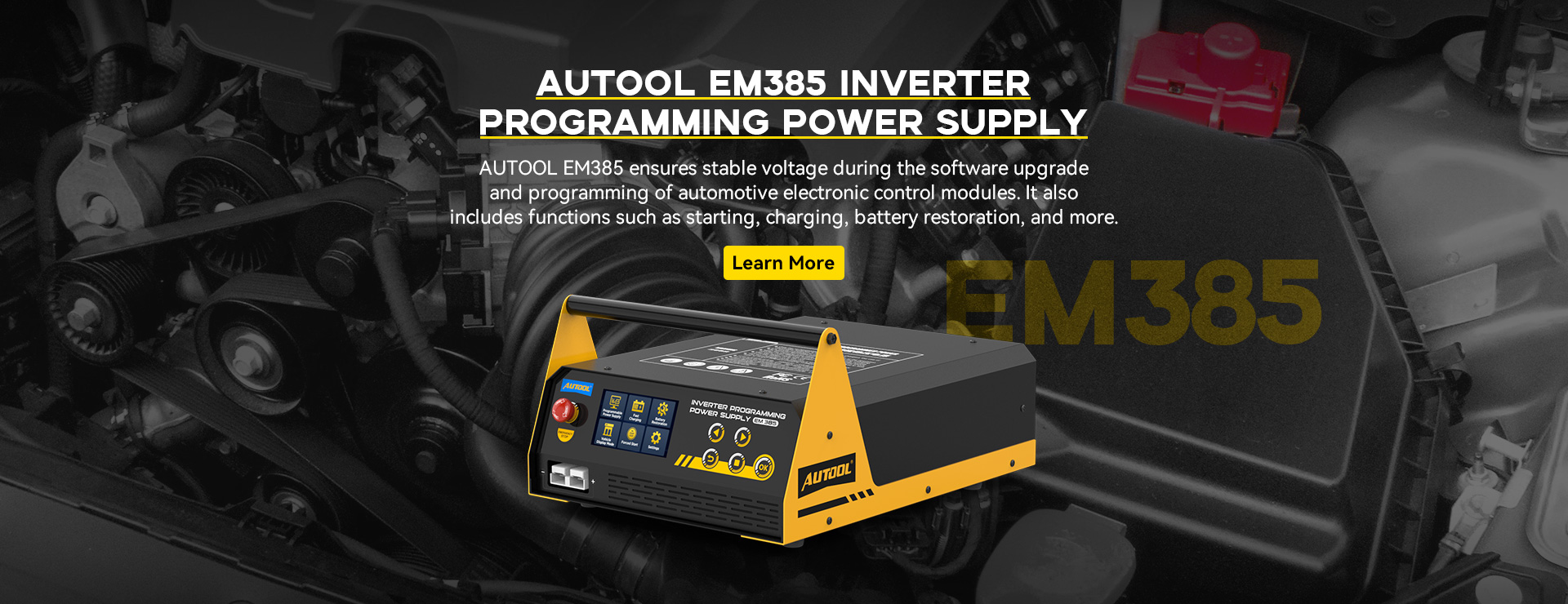AUTOOL EM385-Your Best Partner for Automotive ECU Programming