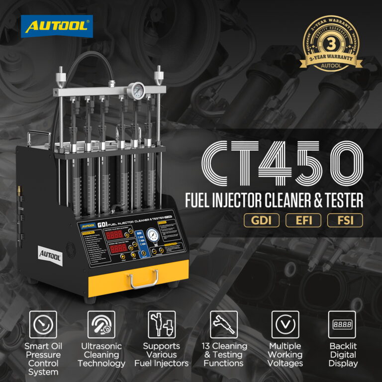 AUTOOL Injector Cleaning Machine - AUTOOL
